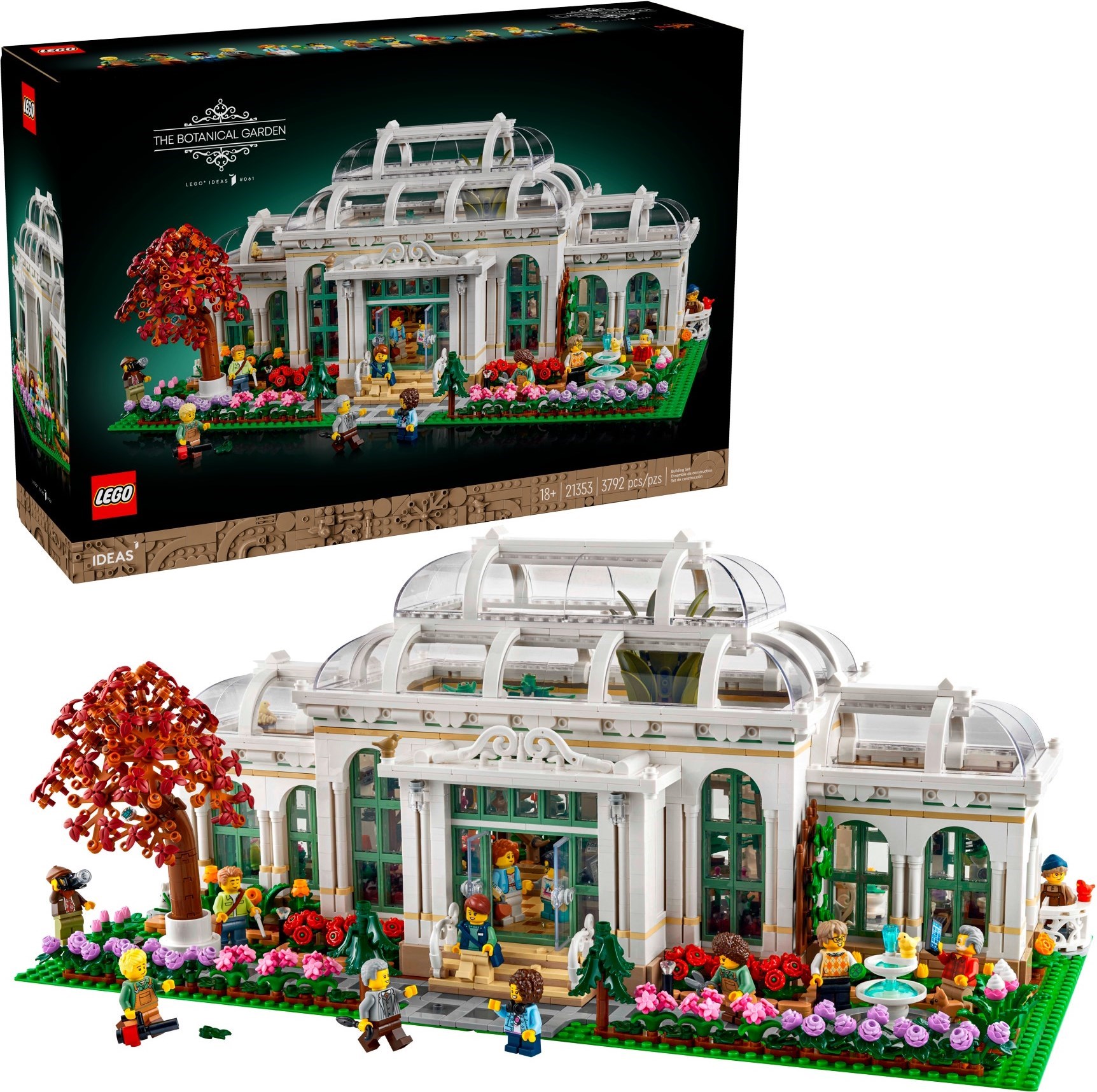 конструктор Лего 21353 The Botanical Garden - Новинка 2024 года ...