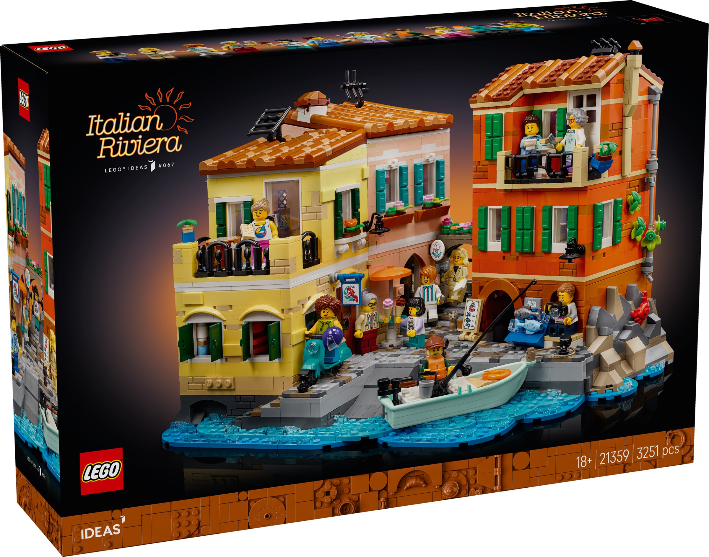 LEGO Ideas 21359: Italian Riviera — Новинка 2025 года! - новости музея ...