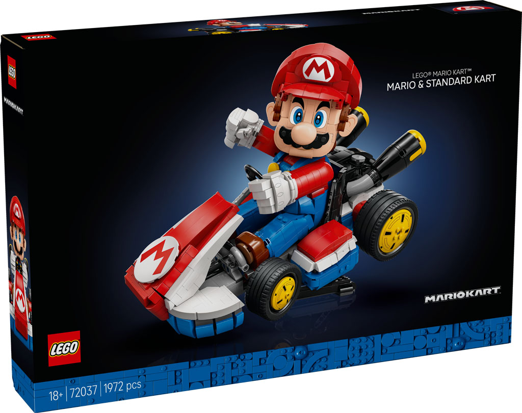 конструктор Лего Super Mario 72037 Mario Kart Mario & Standard Kart ...